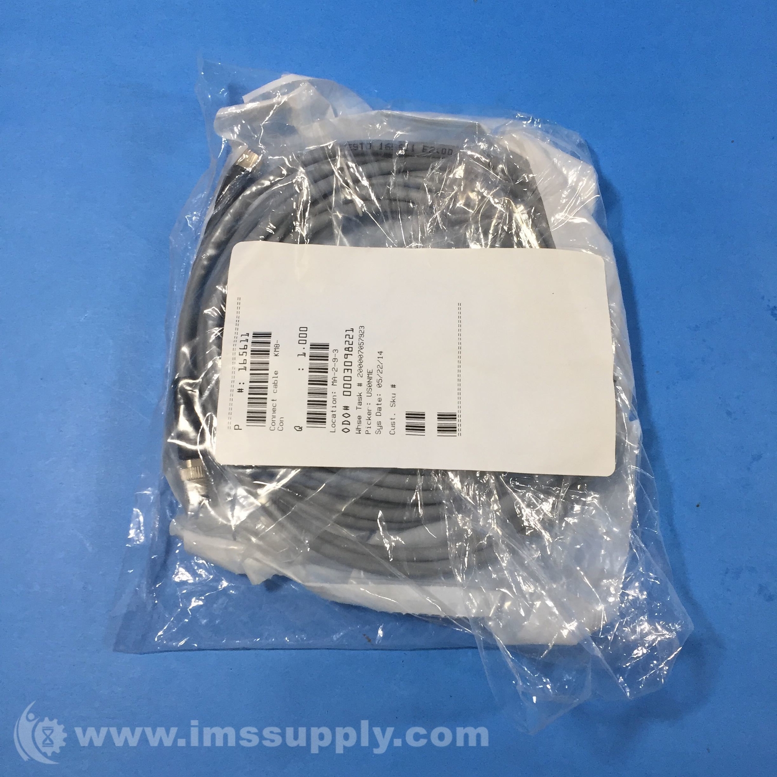 Festo KM8-M8-GSGD-5 Connector Cable, .5Meter Cable, 4Amp, 3 Pin USIP | eBay