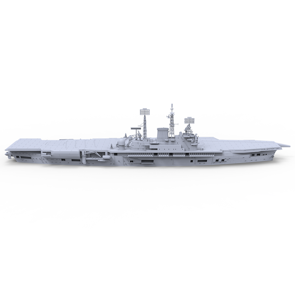 SSMODEL 1/1250 Military Model Kit HMS Ark Royal (R09) Water Line GAMES ...