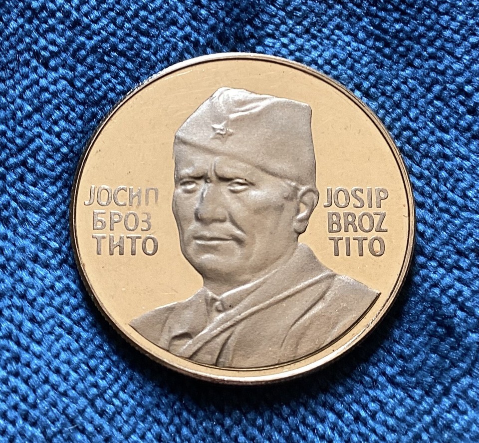 Yugoslavia Large 21K Gold Medal Coin, 14 Grams , Josip Broz Tito ...