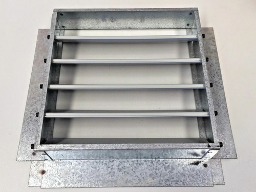 FANTECH Backdraft Damper Shutter for Centrifugal Roof Unit 28x28x6cm ...