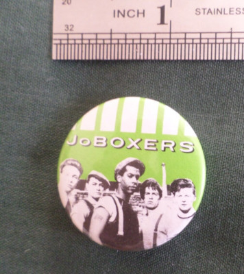 " JOBOXERS " -VINTAGE - PIN BADGE- NEW WAVE / POP MUSIC | eBay