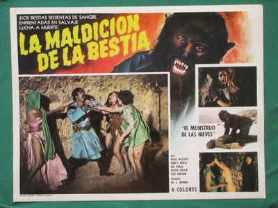 NIGHT OF THE HOWLING BEAST Horror WEREWOLF Monster WOLFMAN MEXICAN ...