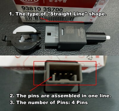 OEM 4Pin Stop Lamp Switch Hyundai KIA (PLZ Send us your VIN) 2013 ...