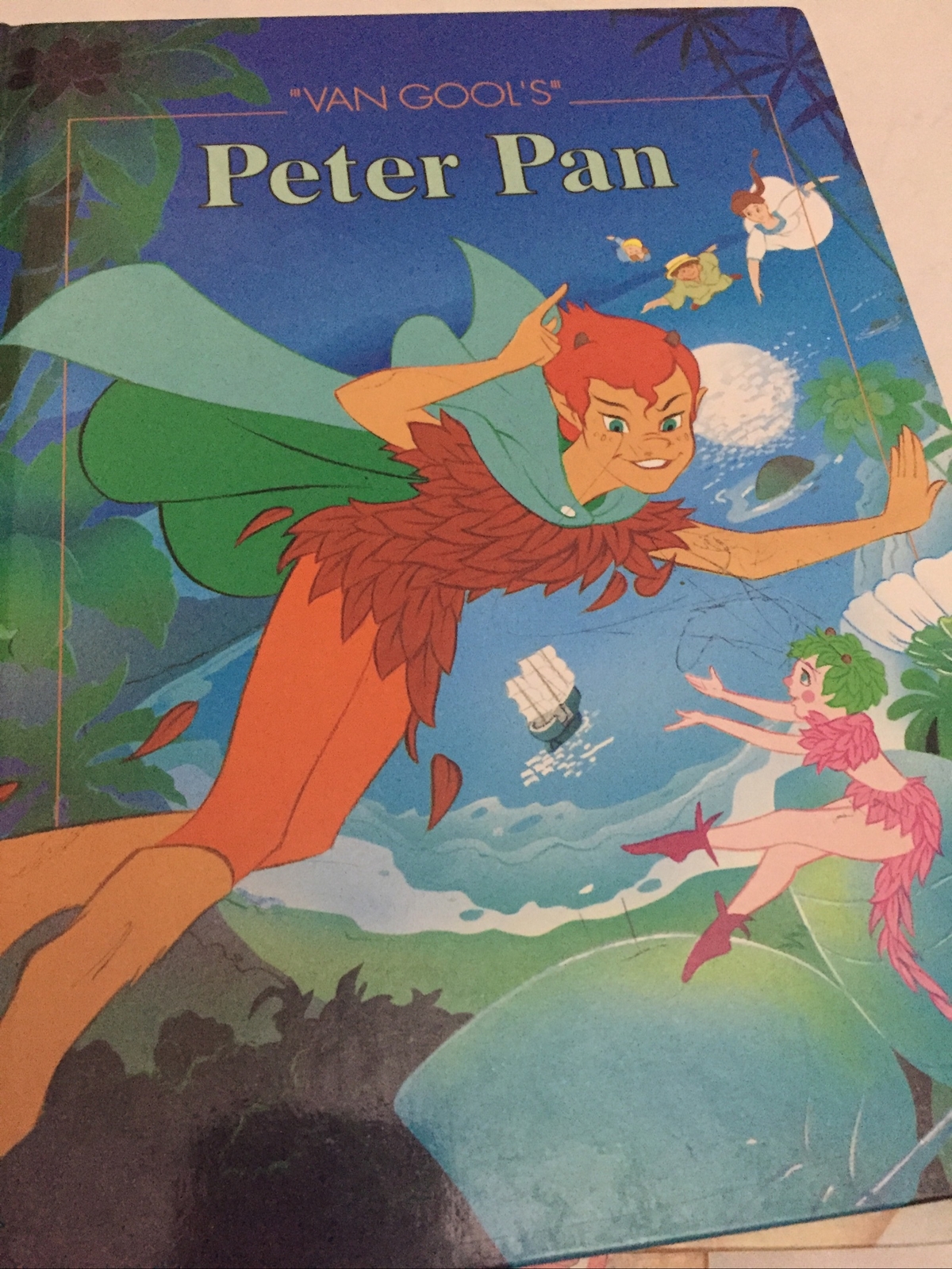 5 Van Gool's Books/Peter Pan/Cinderella/Aladdin/Pinocchio/Puss In Boots ...