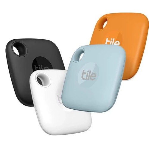 GENUINE Tile Mate Bluetooth Tracker - 4 Pack, item locator for keys ...