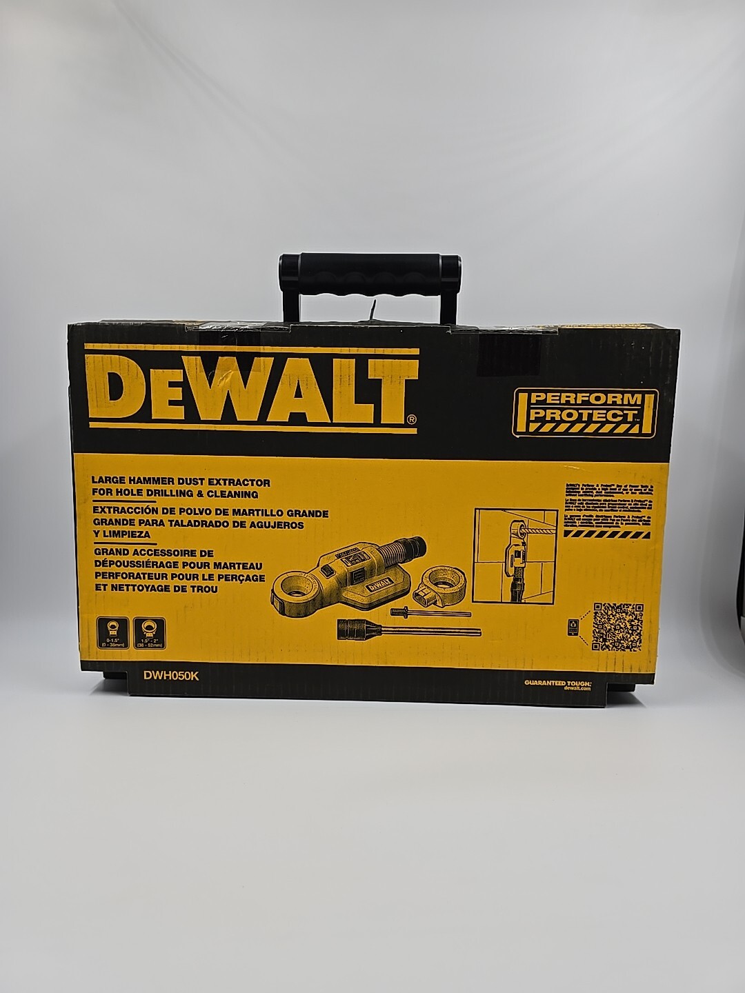 DeWalt DWH050K Hammer Drilling Dust Extraction System - Yellow ...