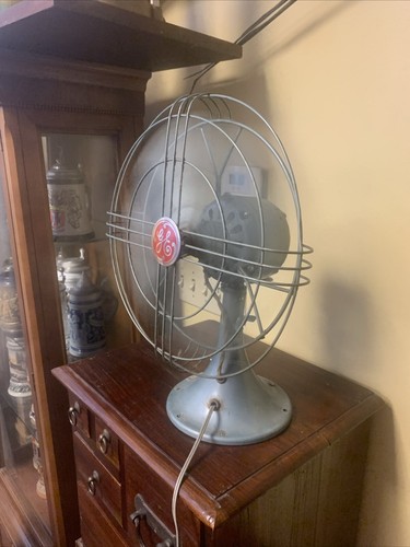 Vintage Antique GE Fan Works As Seen In Pictures. | eBay