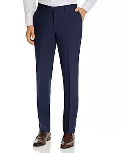 Robert Graham L94114 Mens Blue Delave Slim Fit Linen Suit Pants Size ...