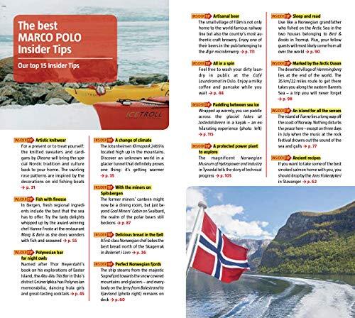Norway Marco Polo Pocket Travel Guide - with pull out map Marco Polo ...