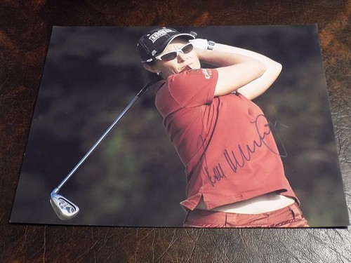 RACHEL HETHERINGTON AUTOGRAPHED LPGA GOLF 8X10 PHOTO | eBay