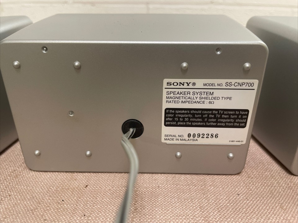 SONY STR-K700 AM FM Stereo Receiver! *With Remote, Sub, & 5 Surround ...