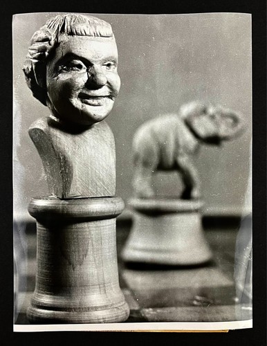 1955 Political Republican VS Democrat Chess Set Queen Eisenhower VTG ...
