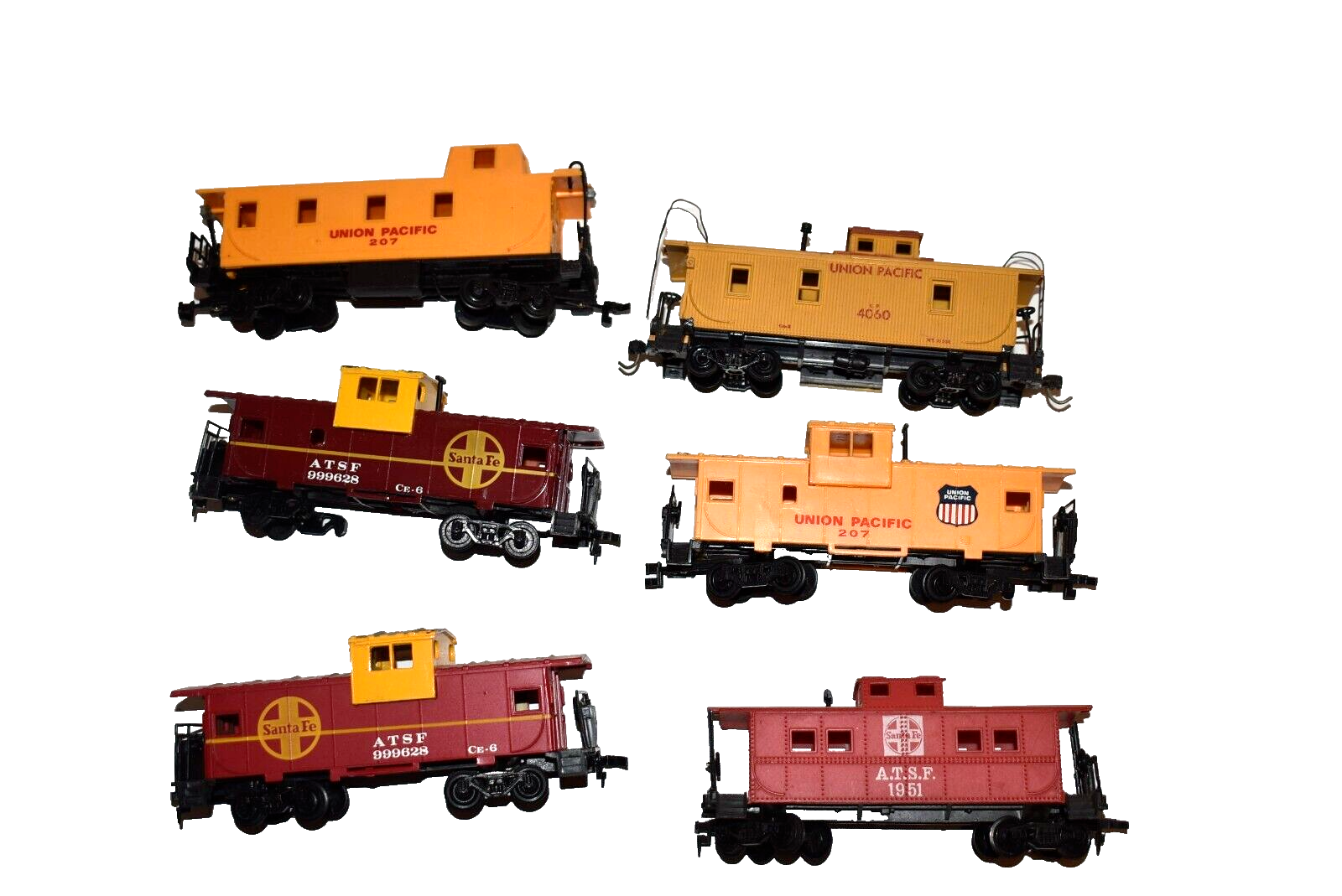 HO Caboose lot of 6 Model Railroad Rolling Stock | eBay