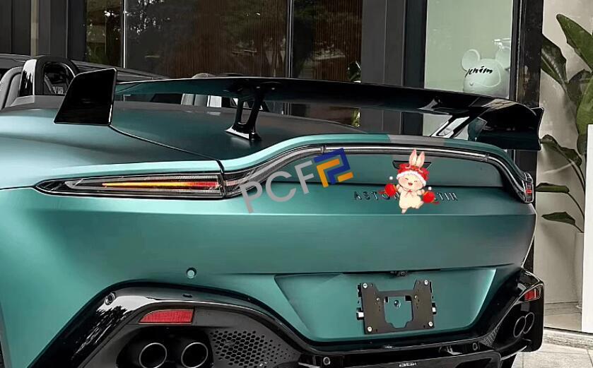 Real Carbon GT style Rear Trunk Spoiler Wing For Aston Martin Vantage ...