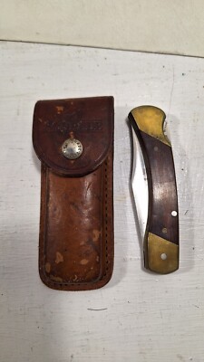 Schrade LB7 Old Timer Uncle Henry Smoky Lockback Folding Pocket Knife ...