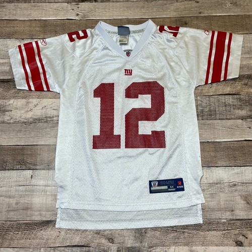 Steven Smith Jersey Youth Medium White Red New York Giants Reebok NFL ...