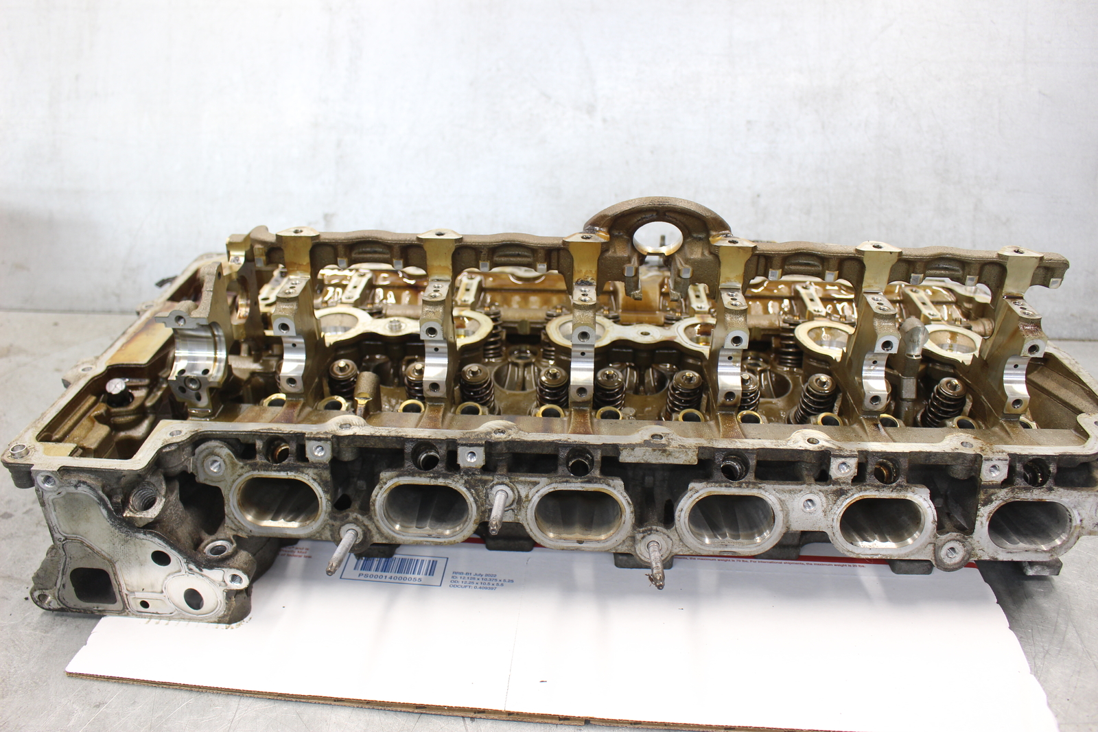 2007-2013 BMW N51 I 3.0L 6-Cylinder SULEV Engine Cylinder Head w Valves ...