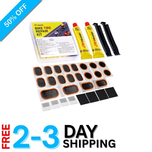 Efficient 20-Piece Bike Inner Tube Repair Kit with Quick-Dry ...