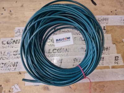 Flexible PVC Tube Insulating Sheath Internal 6mm GREEN for Cable ...