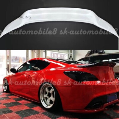 For Hyundai Genesis Coupe 2010-2016 Pearl White Duckbill Rear Trunk ...