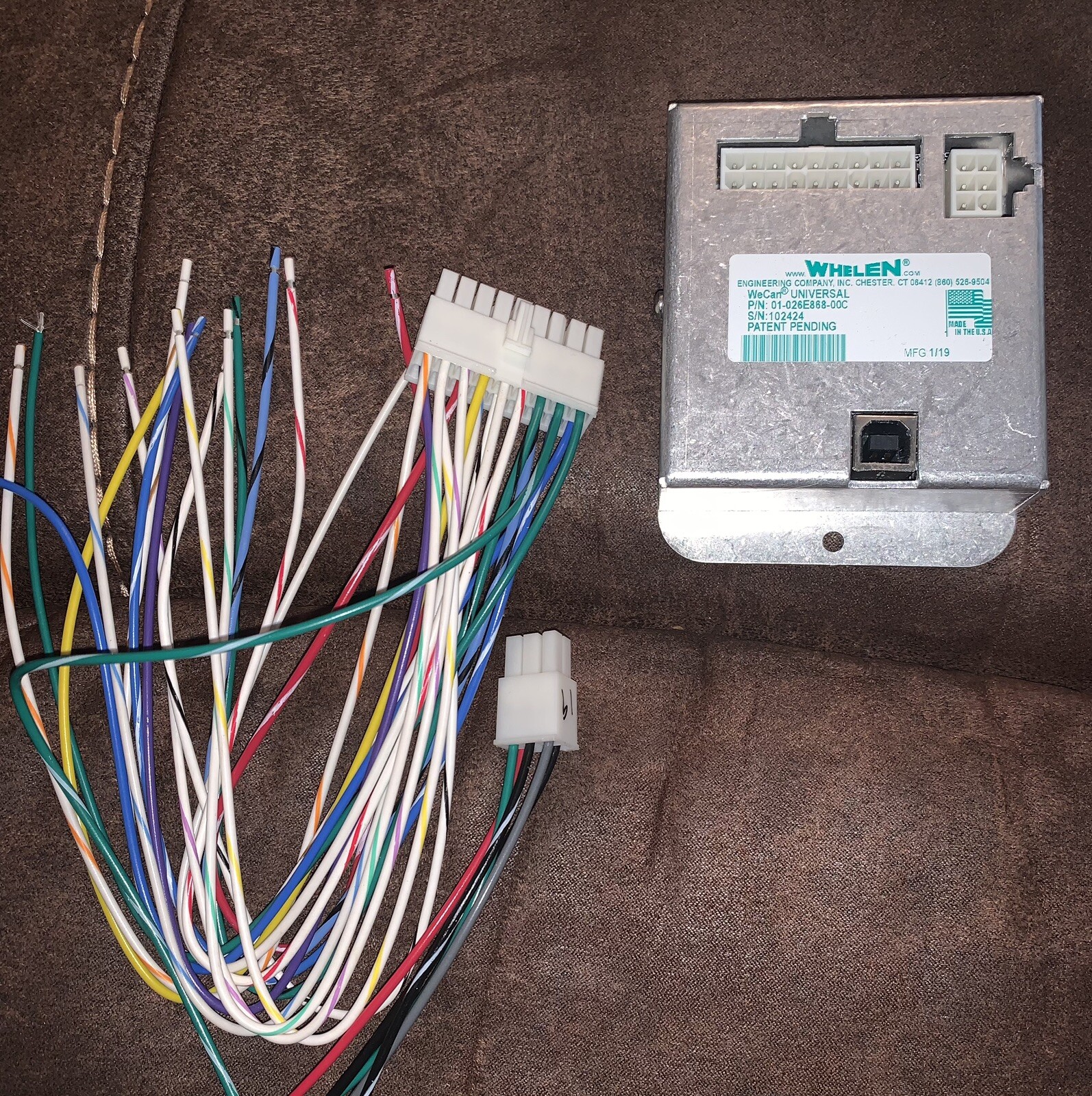 Whelen Wecan 01-026e868-00c Universal Control Point WCCP for sale ...