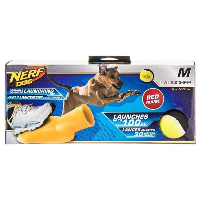 Nerf 8097 Tennis Ball Stomper Dog Toy Foot Activated for sale online | eBay