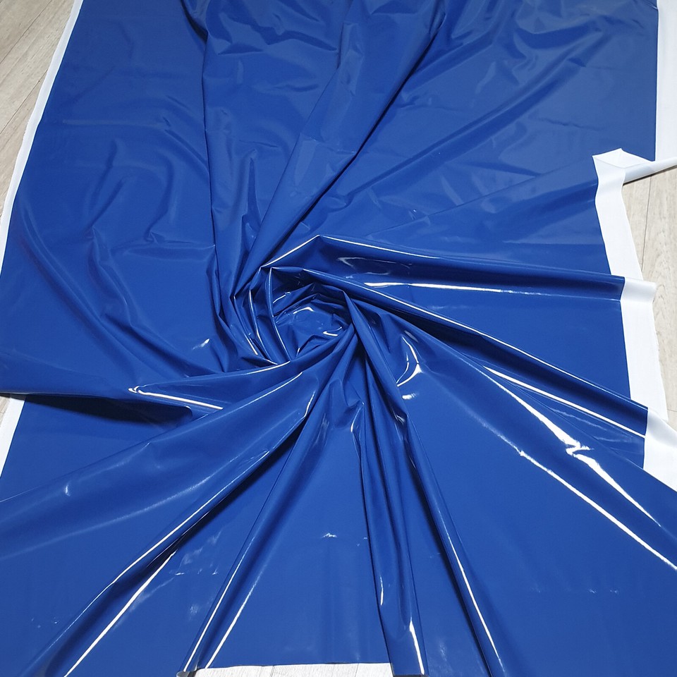 SHINY HIGH GLOSS PVC STRETCH RUBBER VINYL PLEATHER GOTH FETISH CLOTH ...