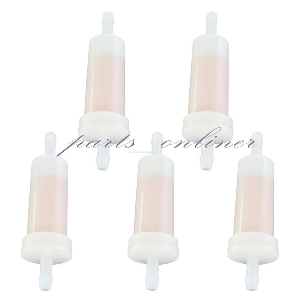 5 Pack 1/4" In Line Fuel Filter For 35-816296Q 398327 18-7830 Mercury ...