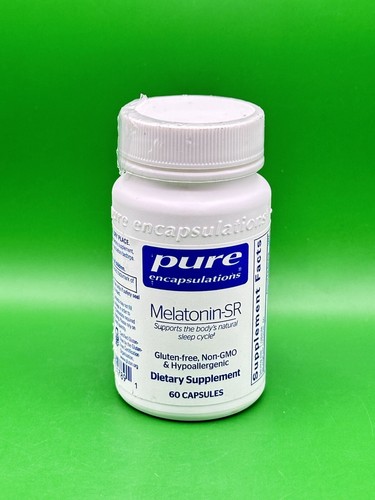 Melatonin SR Pure Encapsulations 60 Capsules Exp 08/2024 | eBay