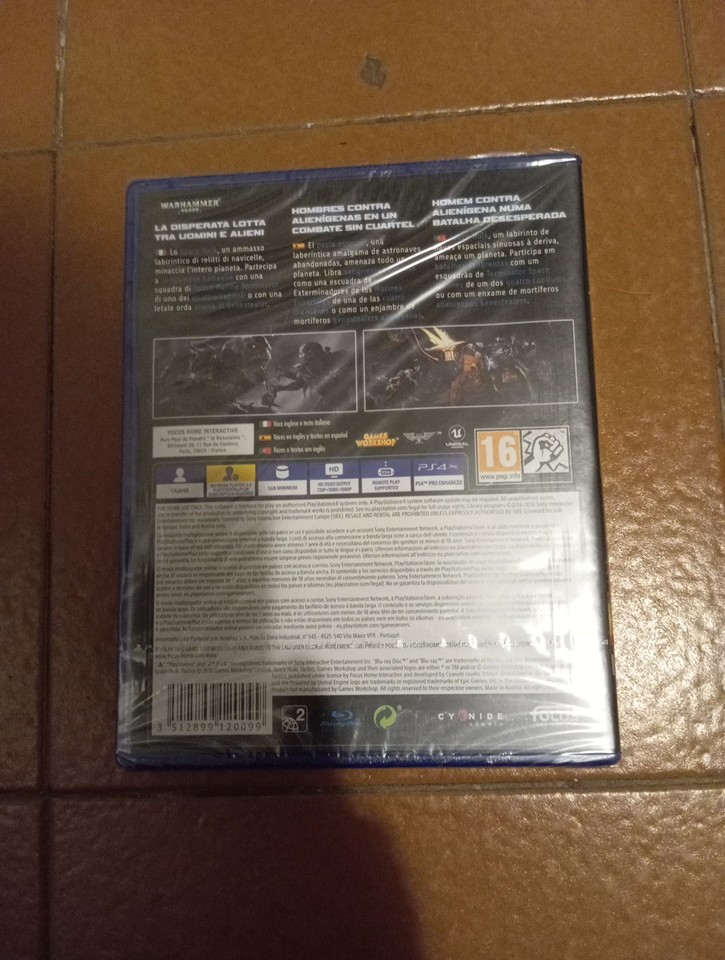PS4 SPACE HULK TACTICS 🇮🇹 PAL ITALIANO Esp Port PLAYSTATION 4 NUOVO ...