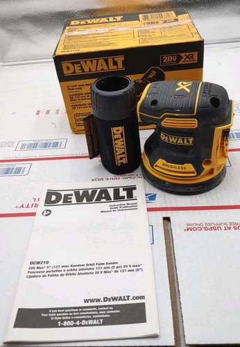 DeWalt DCW210B 20V Cordless 5" Palm Sander (Tool Only) (T6-B5) | eBay