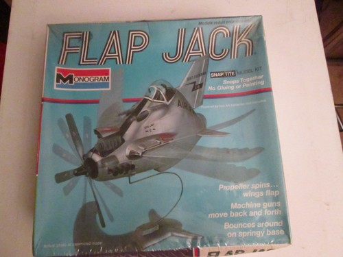 Monogram Flap Jack Plastic Model Kit Snap Tite #7503 Factory Sealed | eBay