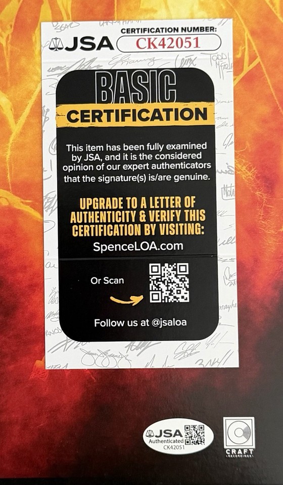 MARK TREMONTI CREED SIGNED THE BEST OF CREED VINYL LP RECORD HIGHER w ...