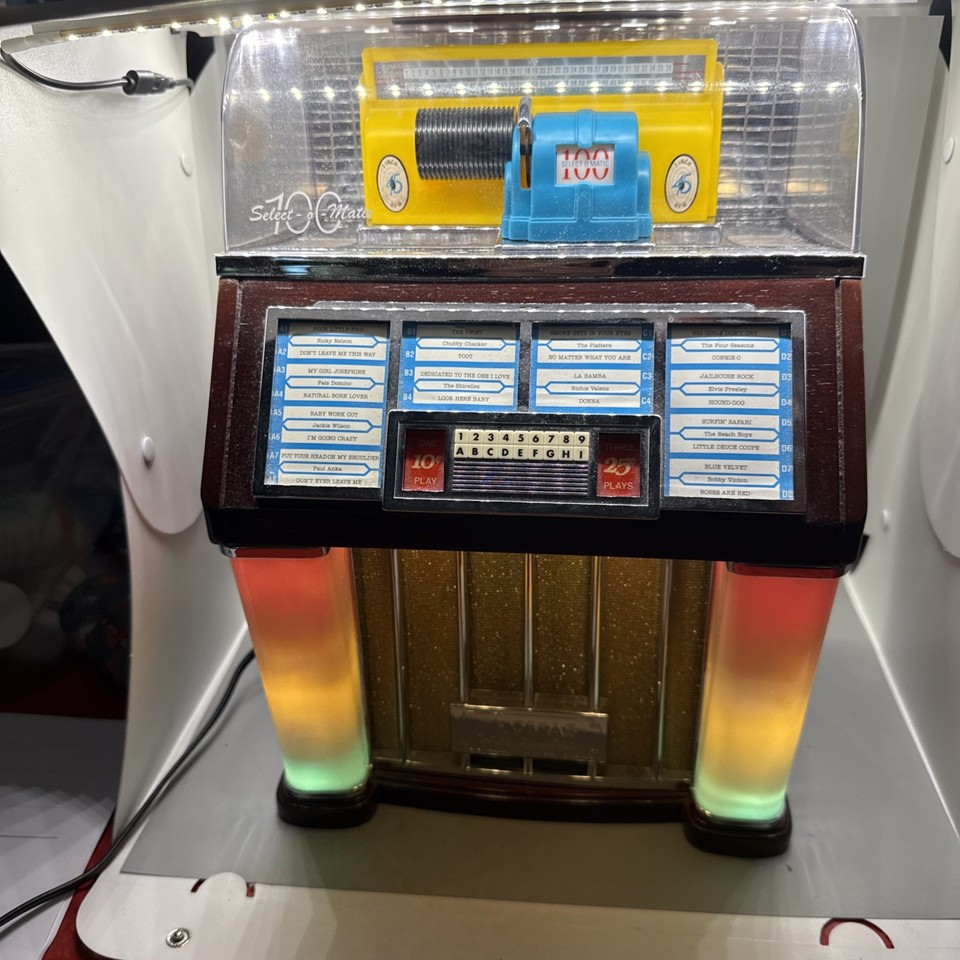 Thomas Collector's Edition Radio Select-O-Matic Jukebox AM FM Radio ...
