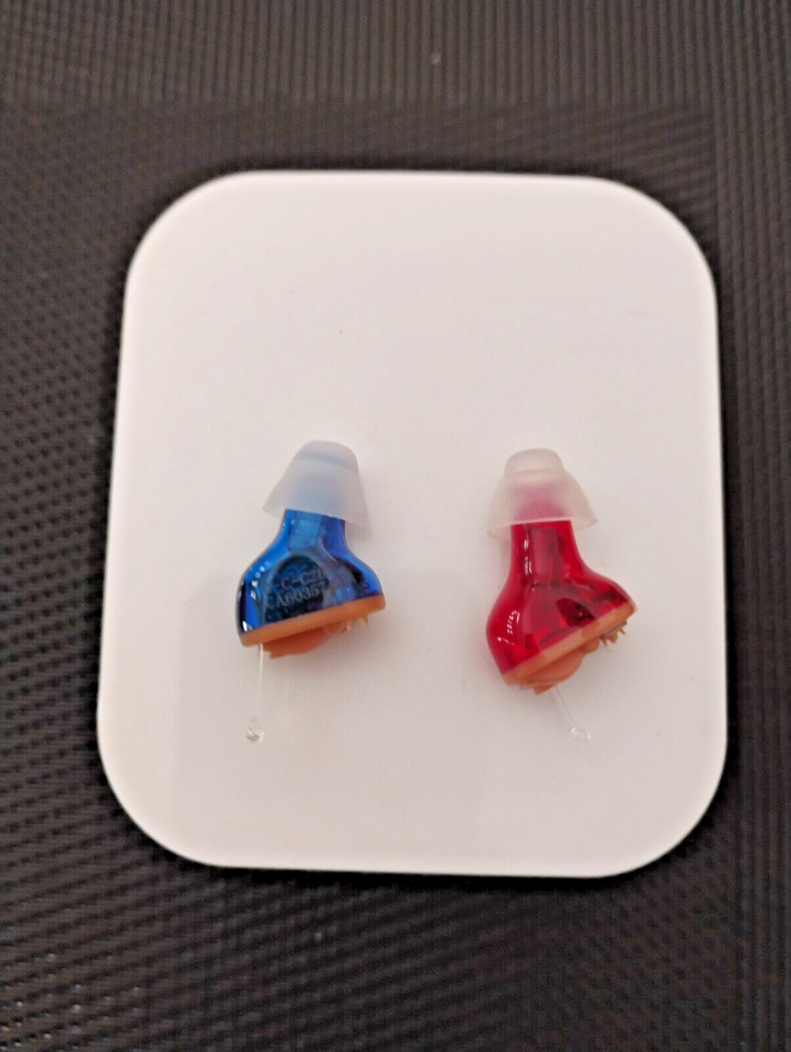 PAIR MINI DIGITAL IN EAR CIC HEARING AIDS NOISE REDUCTION 3 SMART ...