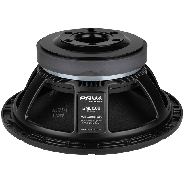 PRV Audio 12MB1500 12 inch Mid-Range Speakers - Black for sale online ...