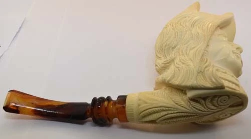 Meerschaum Pipe Wolf