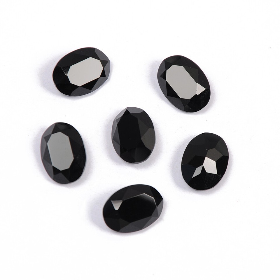 High-quality Colorful Oval Glass Rhinestone Crystal Strass Jewelry ...