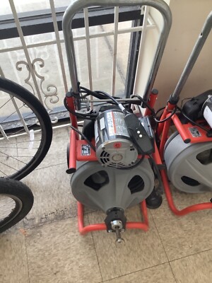 Ridgid K-400 T 3 Drain Cleaning Snake Auger Machine | eBay