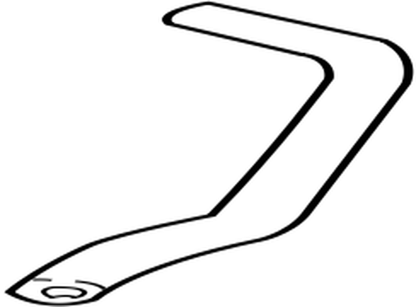 44348-60320 Toyota Hose, oil reservoir to pump, no.1 4434860320, New ...