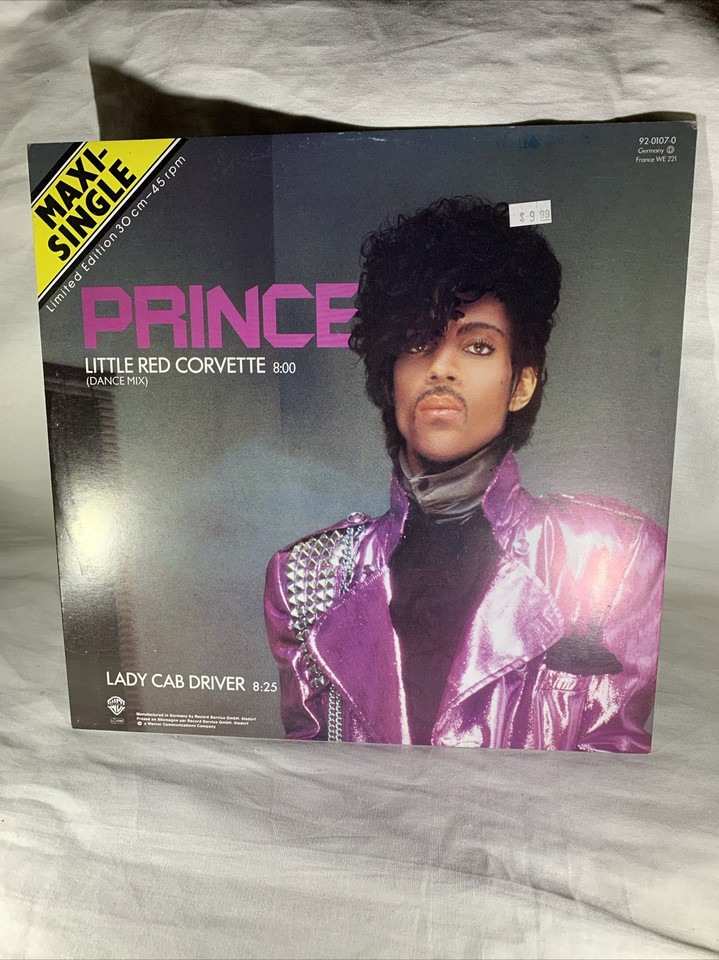 Prince Little Red Corvette / Lady Cab Driver Vinyl Single 12inch WEA | eBay