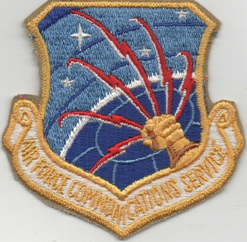 Air Force Communications Servoce shoulder Patch/Insignia U S Air Force ...
