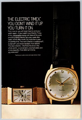 NAT GEO PRINT AD TIMEX ELECTRIC WATCH BATTERY GOLD BLACK | eBay