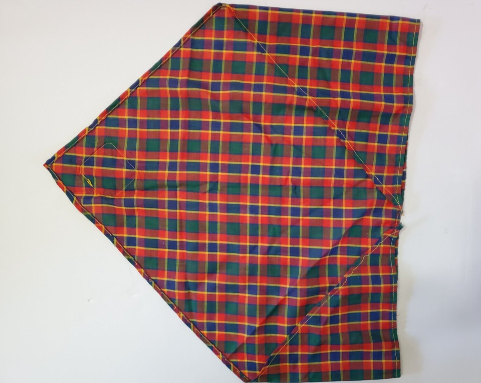 BSA Webelos Neckerchief Plaid Scarf Uniform Boy Scouts America Cub ...