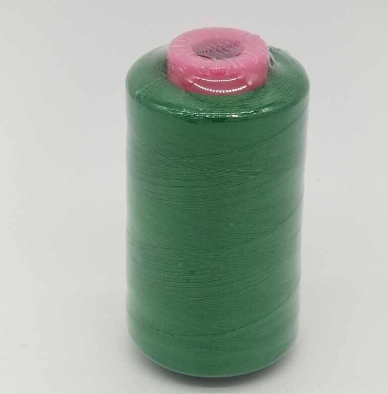 1 Big Spool Green Serger Thread T27 S/2 – 6000 Yards Quality Sewing ...