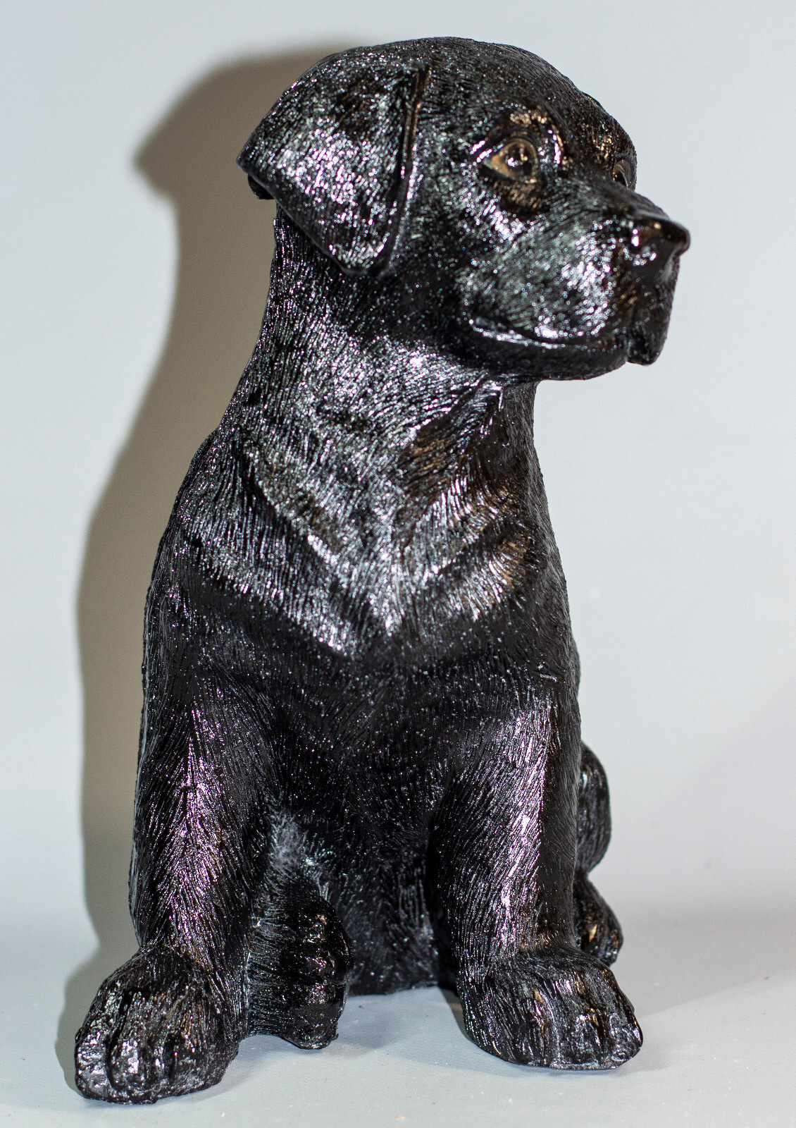 Black Labrador Cremation Urn Dog Ashes Pet Loss Sculpture Memorial ...
