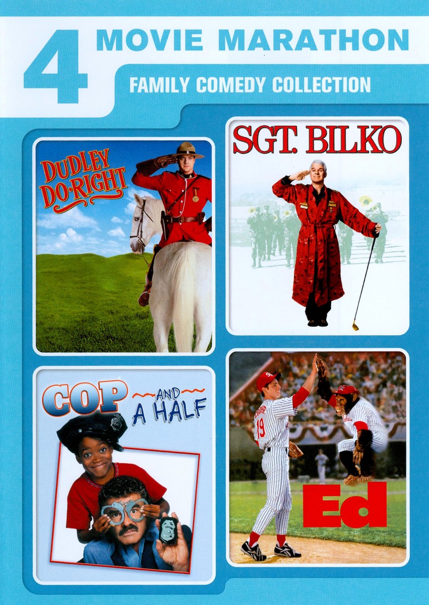 Family Comedy Collection: 4 Movie Marathon (DVD, 1993) for sale online ...
