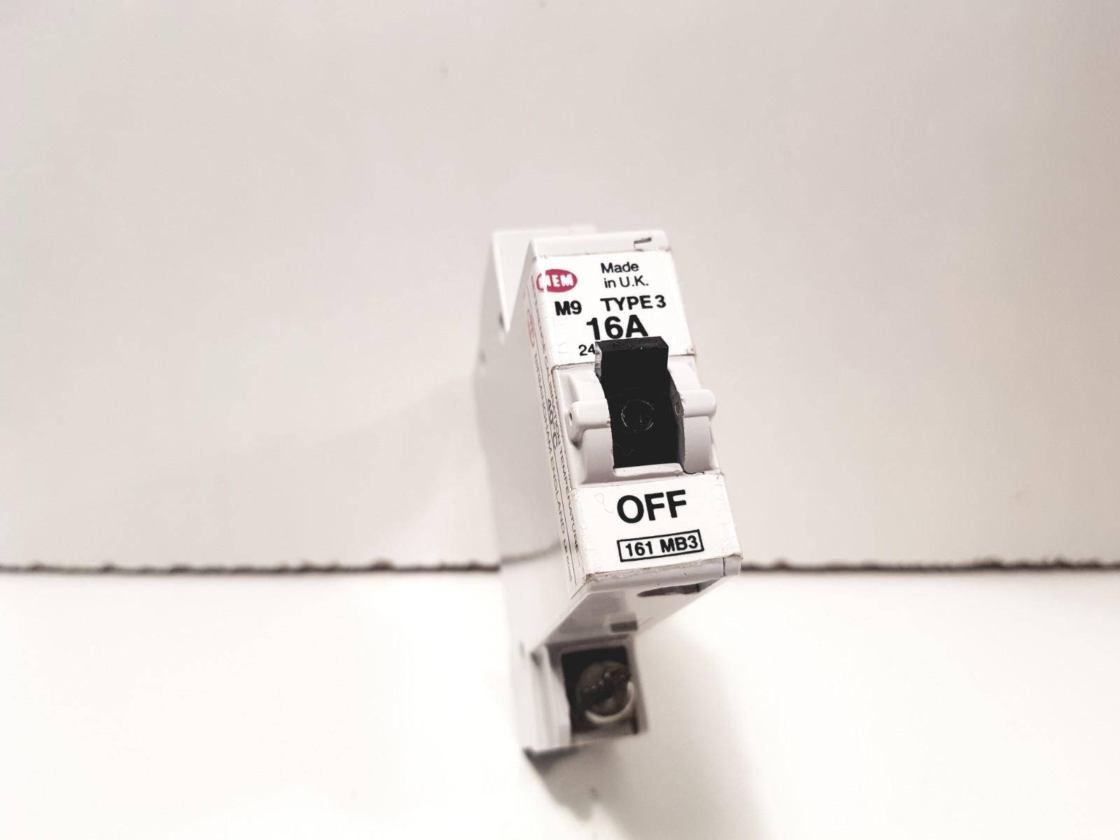 MEM MEMSHIELD 1 MCB CIRCUIT BREAKERS M9 6A 10A 16A 20A 32A TYPE 2, 3, 4 ...