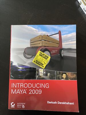 Introducing Maya 2009 Autodesk Dariush Derakhshani W/ Unopened Disk | eBay