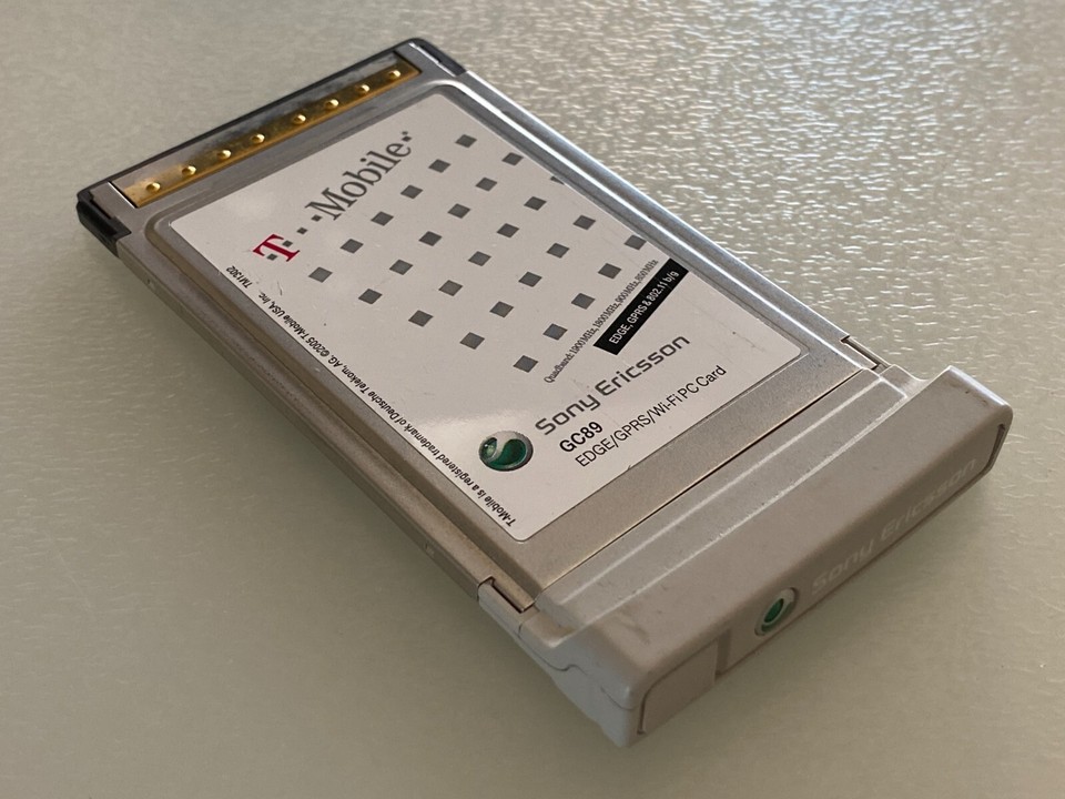 T-MOBILE Sony Ericsson GC89 WIFI PC CARD | eBay